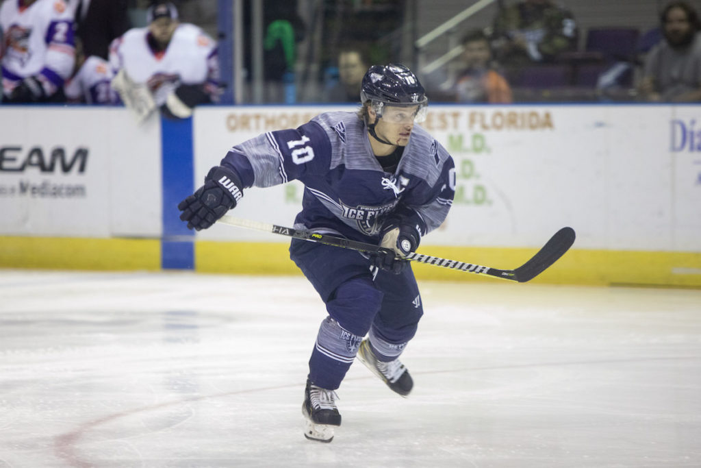 Pensacola’s Garrett Milan named Warrior Hockey/SPHL Player of the Week ...